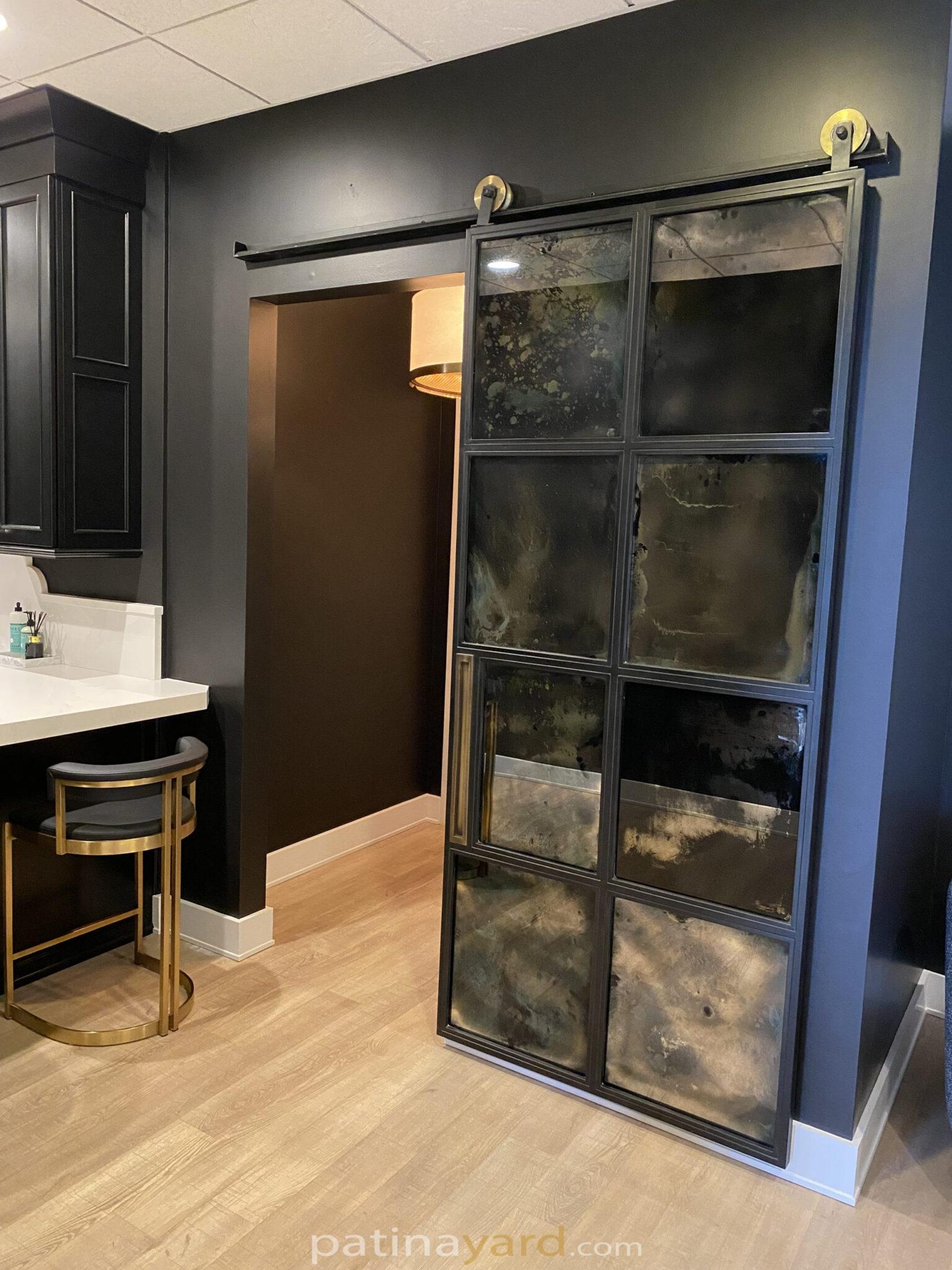 Custom Metal and Glass Barn Doors Built for You